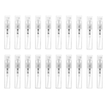 4 Pack Crystal Perfume Bottle Set in 4 Unique Designs, Empty Refillable ...