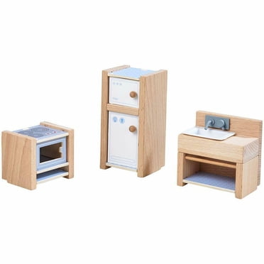 HABA Little Friends Children's Nursery Room - Dollhouse Furniture ...