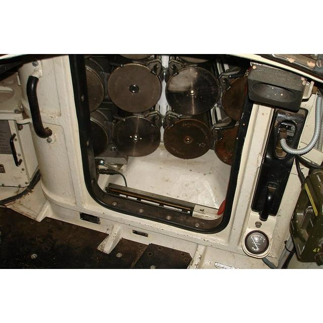 24x36 gallery poster, Ammunition storage in a Leopard Tank tank 2A4 ...