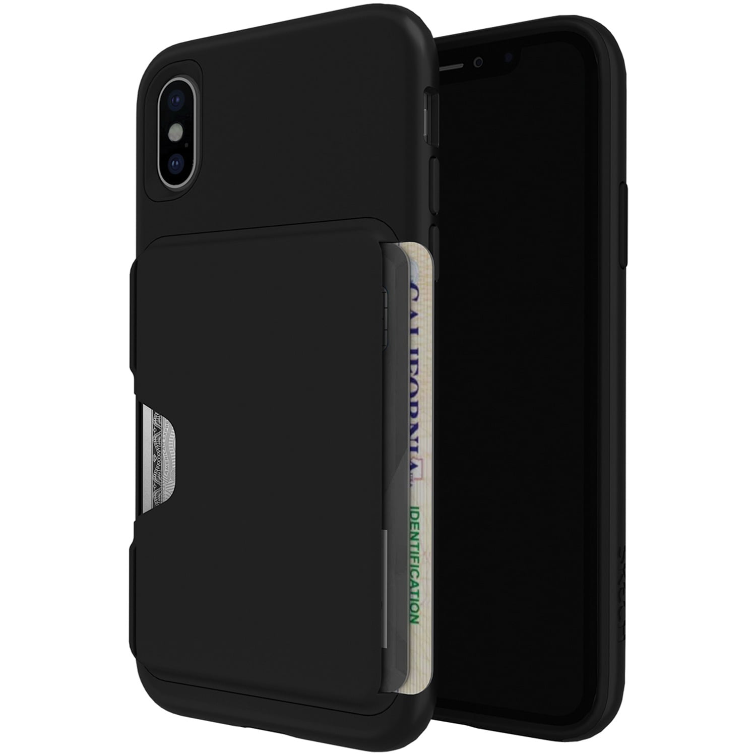 Skech SK41-CHE-BLK Cache Case For iPhone X (Black) - Walmart.com