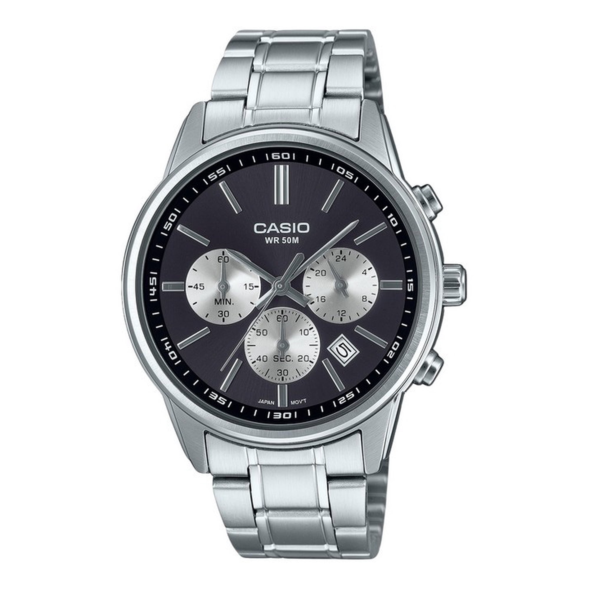 Click here for Casio Standard Analog Chronograph Stainless Steel... prices