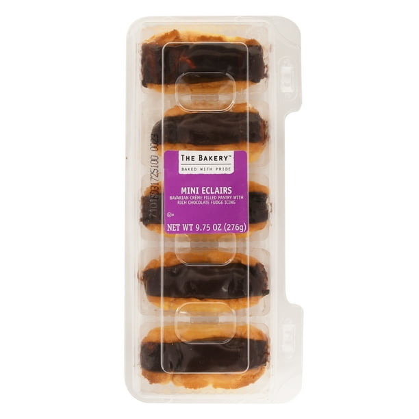 The Bakery Mini Eclairs, 9.75 oz, 5 Count - Walmart.com