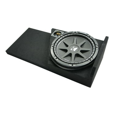 09-15 Ford F-150 Super Crew Truck Kicker Comp C12 Single 12" Sub Box Final 4 Ohm - Walmart.com
