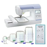 HimaPro 4pc Hoop Set for Brother Sewing Machines (SA442-445 ...