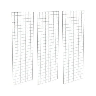 2' X 6' Wire Grid Panel - Black (Pack of 3) - Walmart.com