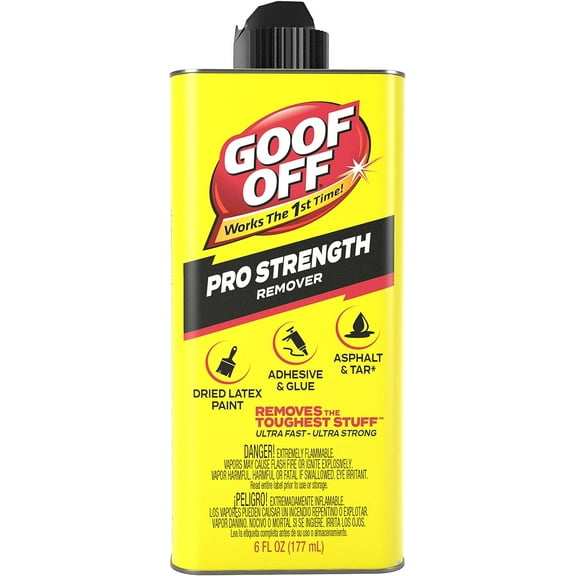 Goof Off Professional Strength Remover - 20 fl. oz. - Latex Paint and ...