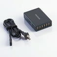 Blackweb Multiple Device 6-Port USB Wall Charger Black 5V/12A - Walmart.com