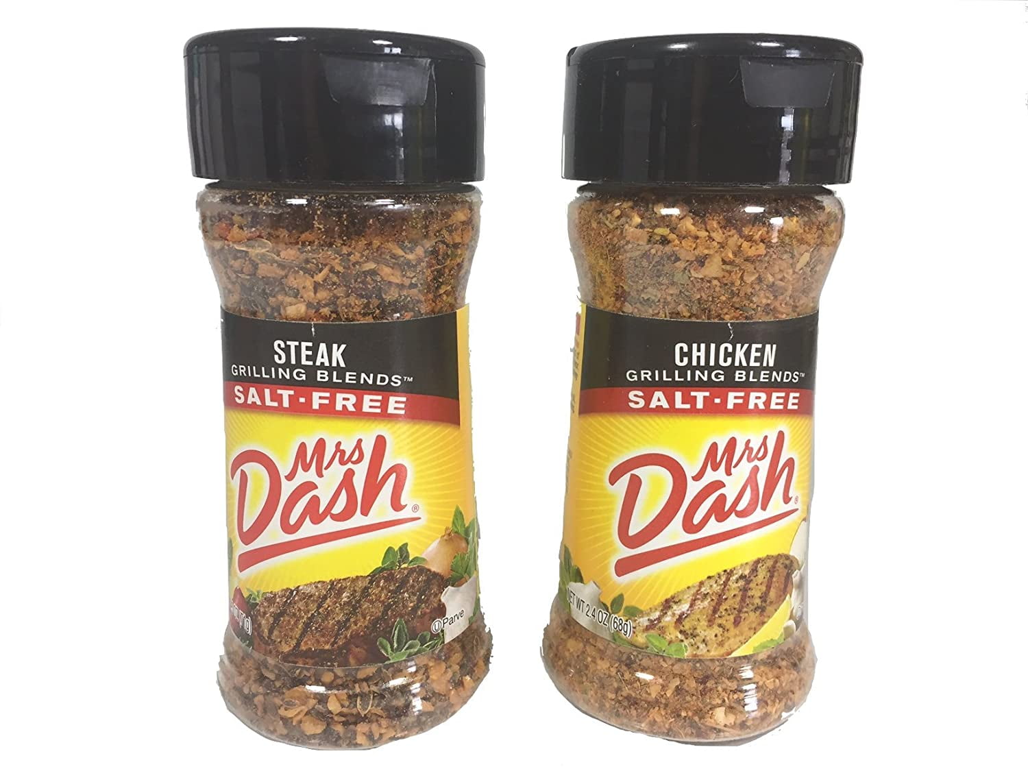 Mrs. Dash Salt Free Grilling Blends 2 Pack - (1) Chicken and (1) Steak ...