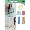 New Look Sewing Pattern 6735 Misses Knit Cardigan, Tops, Pants Clothes ...