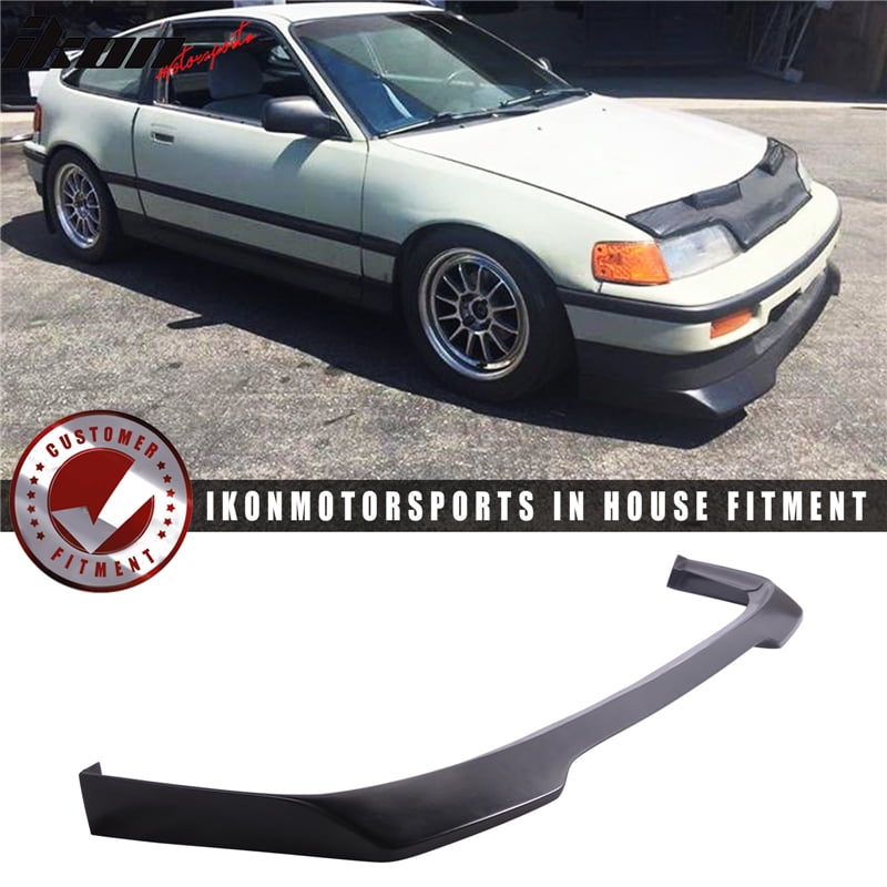 Ikon Motorsports Compatible with 88-91 Honda CRX Coupe 2Dr Front Bumper ...