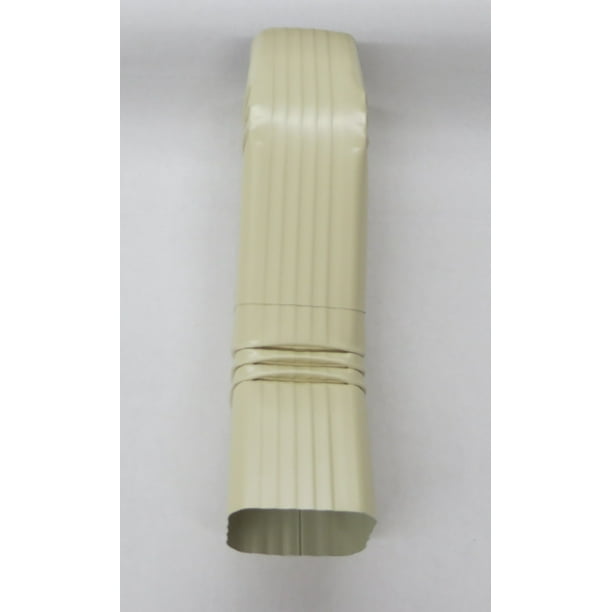 Aluminum Offset Downspout Elbow (2x3 A,CLASSIC CREAM) - Walmart.com ...