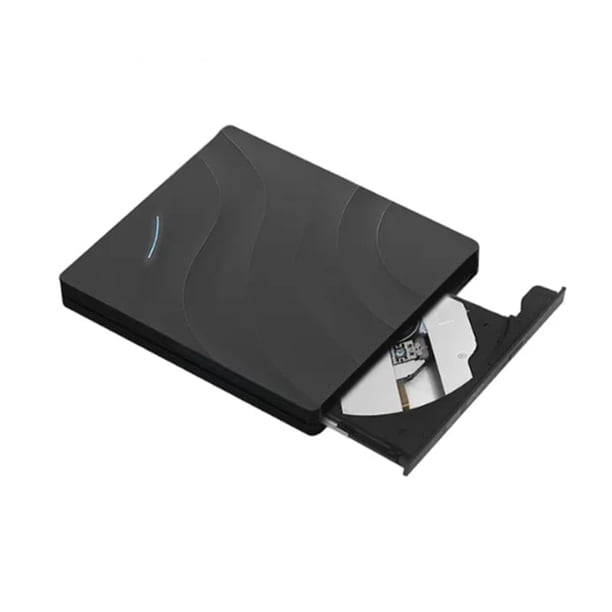 Lector de DVD externo USB 3.0 tipo C, multifuncional, grabador de CD y ...
