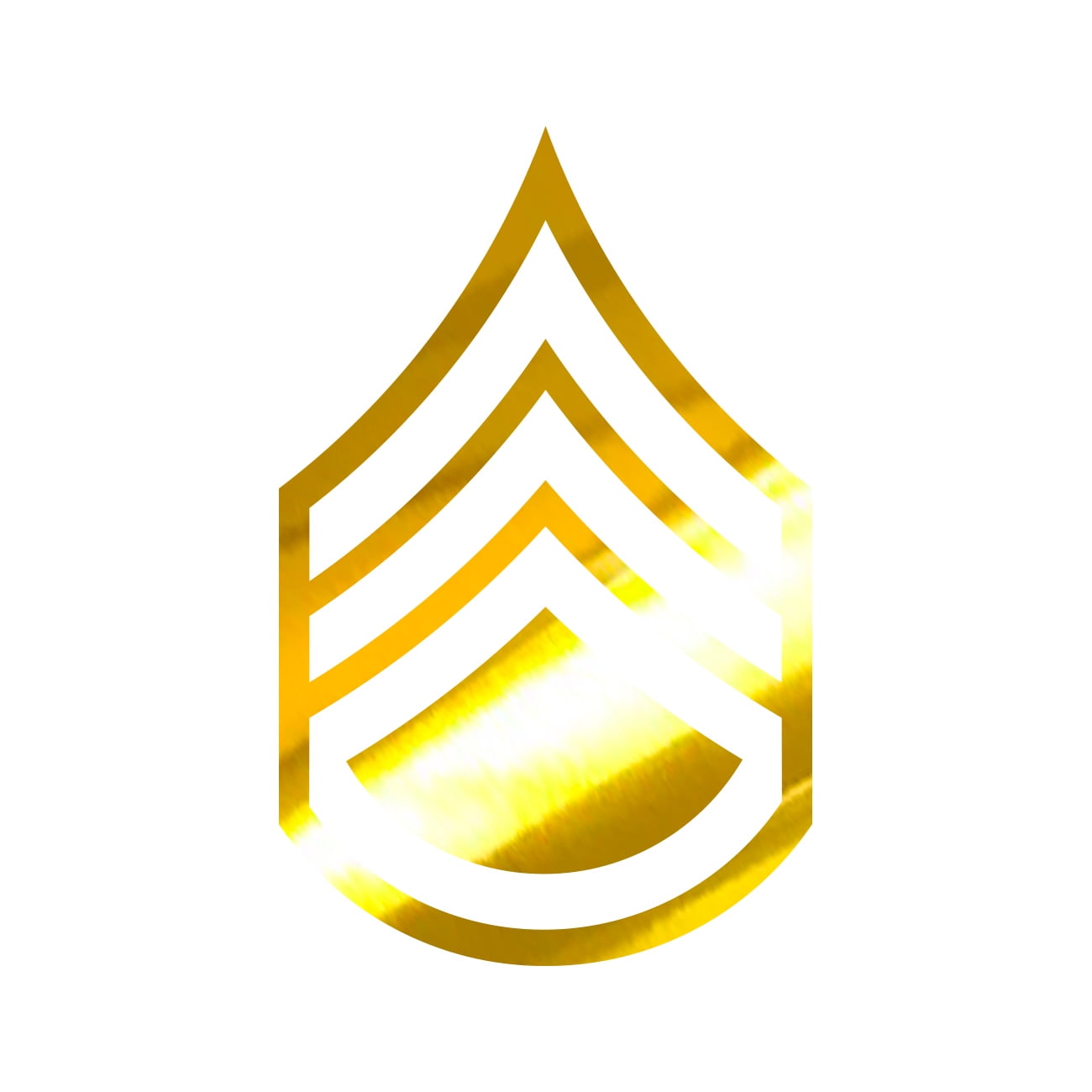 E-6 Staff Sergeant Rank Sticker Decal Die Cut - Self Adhesive Vinyl ...