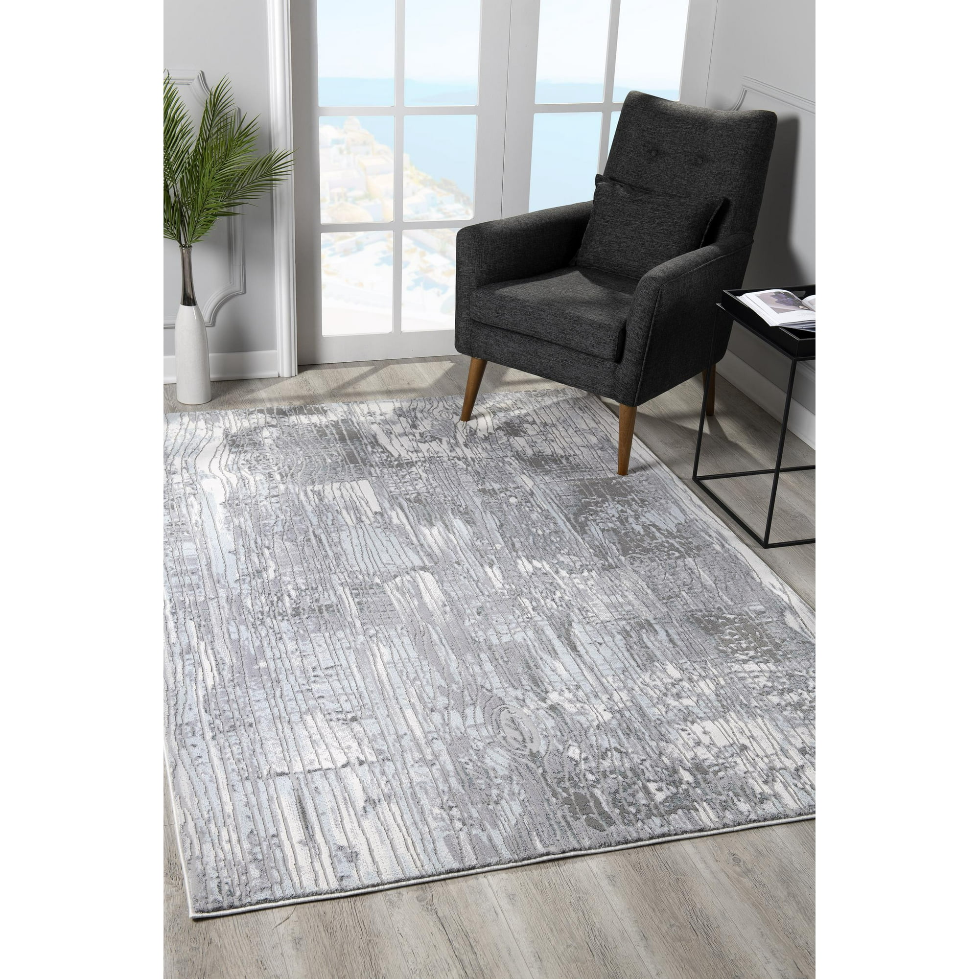 Click here for Rug Branch Oasis Collection Modern Abstract Runner... prices