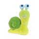 Puzzled Yellow Snail Super-Soft Stuffed Plush Cuddly Animal Toy ...