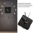 Clock Movement with Short Hands, 4/ 25 Inch Maximum Dial Thickness, 3/ ...
