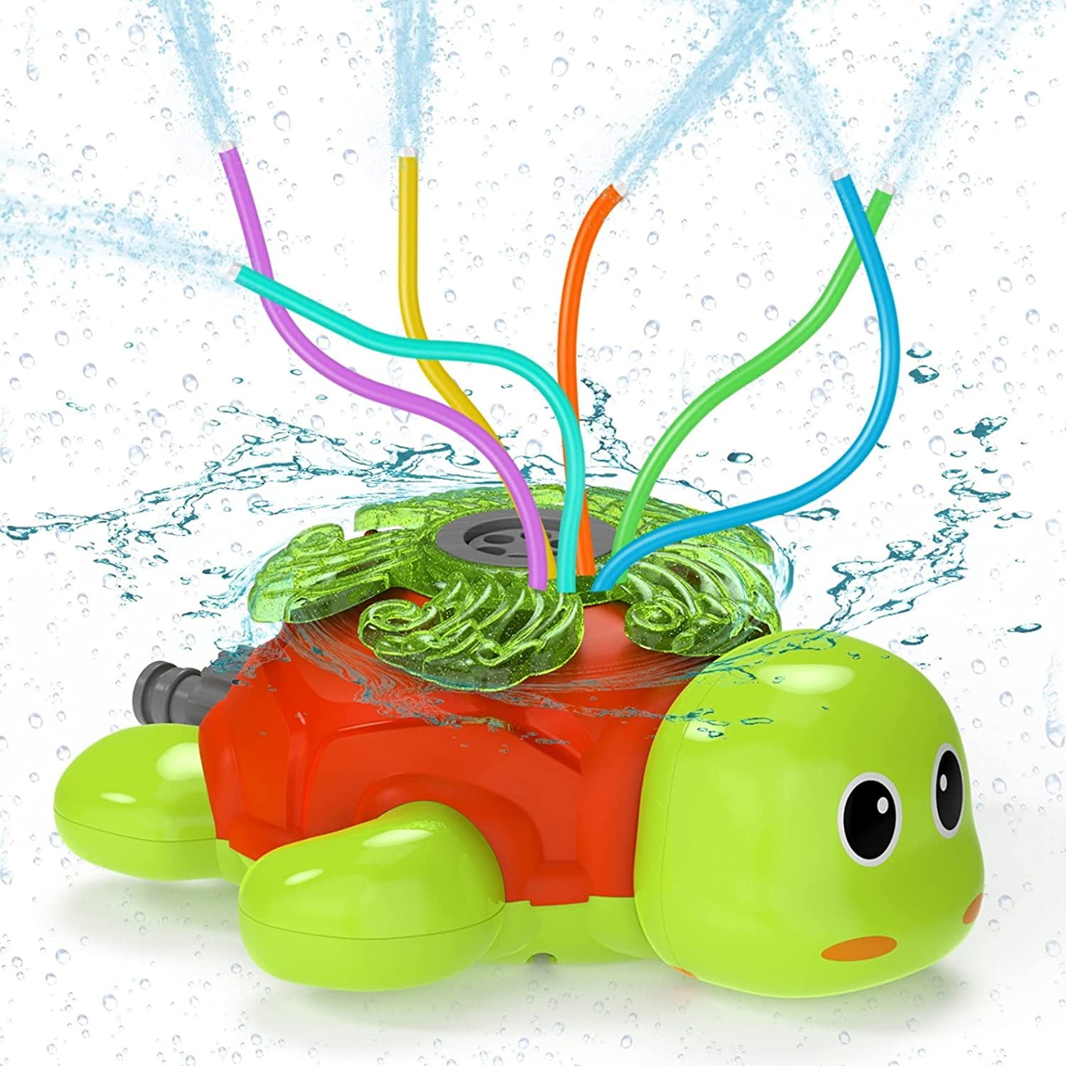 Outdoor Water Spray Sprinkler for Kids Turtle Yard Water Toy Sprinkler ...