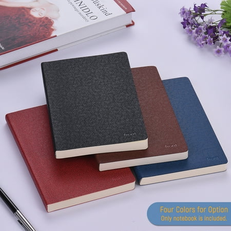 Front Classic Ruled Notebook Size A5 Plain lined Page Softcover Premium ...