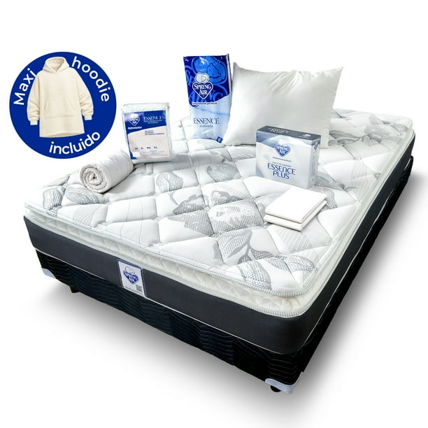 Paquete Colchón individual Smith + Box + Almohadas Peach Feel ...