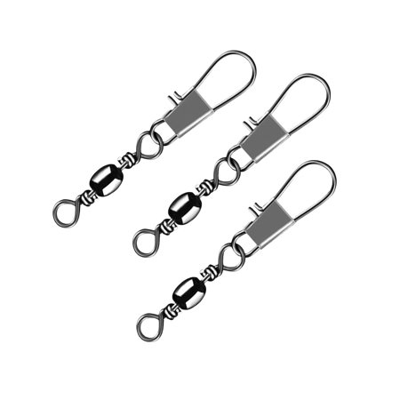 tredstone *100 Pieces Fishing Swivel Connector Bearing Rolling Fishhook ...
