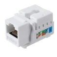 Teninyu Teninyu 10-Pack Rj45 Keystone Jack Module Connector 568A/568B ...