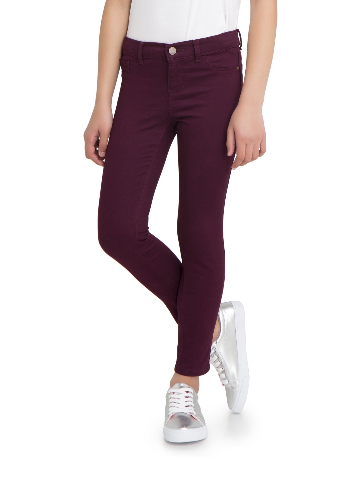 Jordache Girls Super Skinny Power Stretch Jeans, Sizes 5-18 - Walmart.com