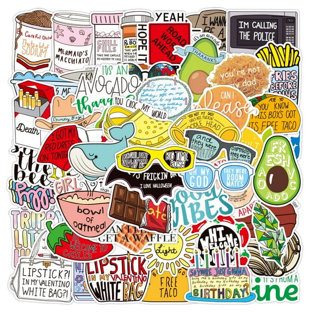 nipocaio 50 Piece Stickers Waterproof Wisdom Words Decals Christian ...