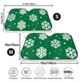 Daiia Snowflake Windshield Sun Shade for Car SUV Truck (Small ), Car ...