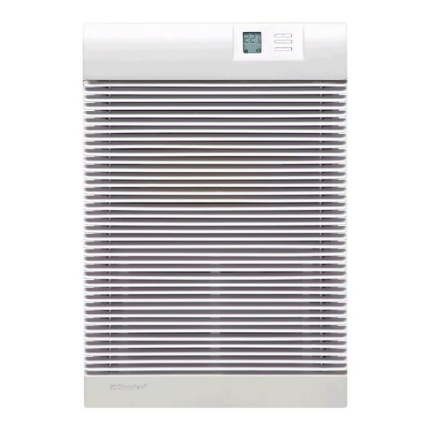 Dimplex Fan-Forced Precision Comfort Wall Heater, 2000/1900W, 240/208V ...
