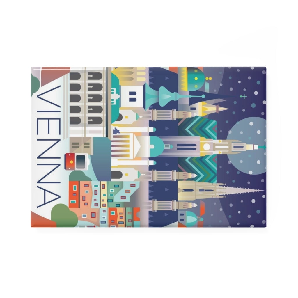 VIENNA REFRIGERATOR MAGNET - Walmart.com