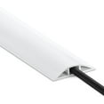 AOUHML-4FT Cord Cover Floor, White Cord Hider Floor, Extension Cable ...