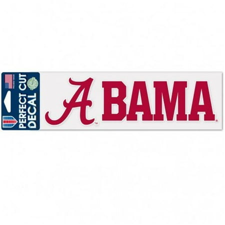 Alabama Crimson Tide Decal 3x10 Perfect Cut Wordmark Color | Walmart Canada