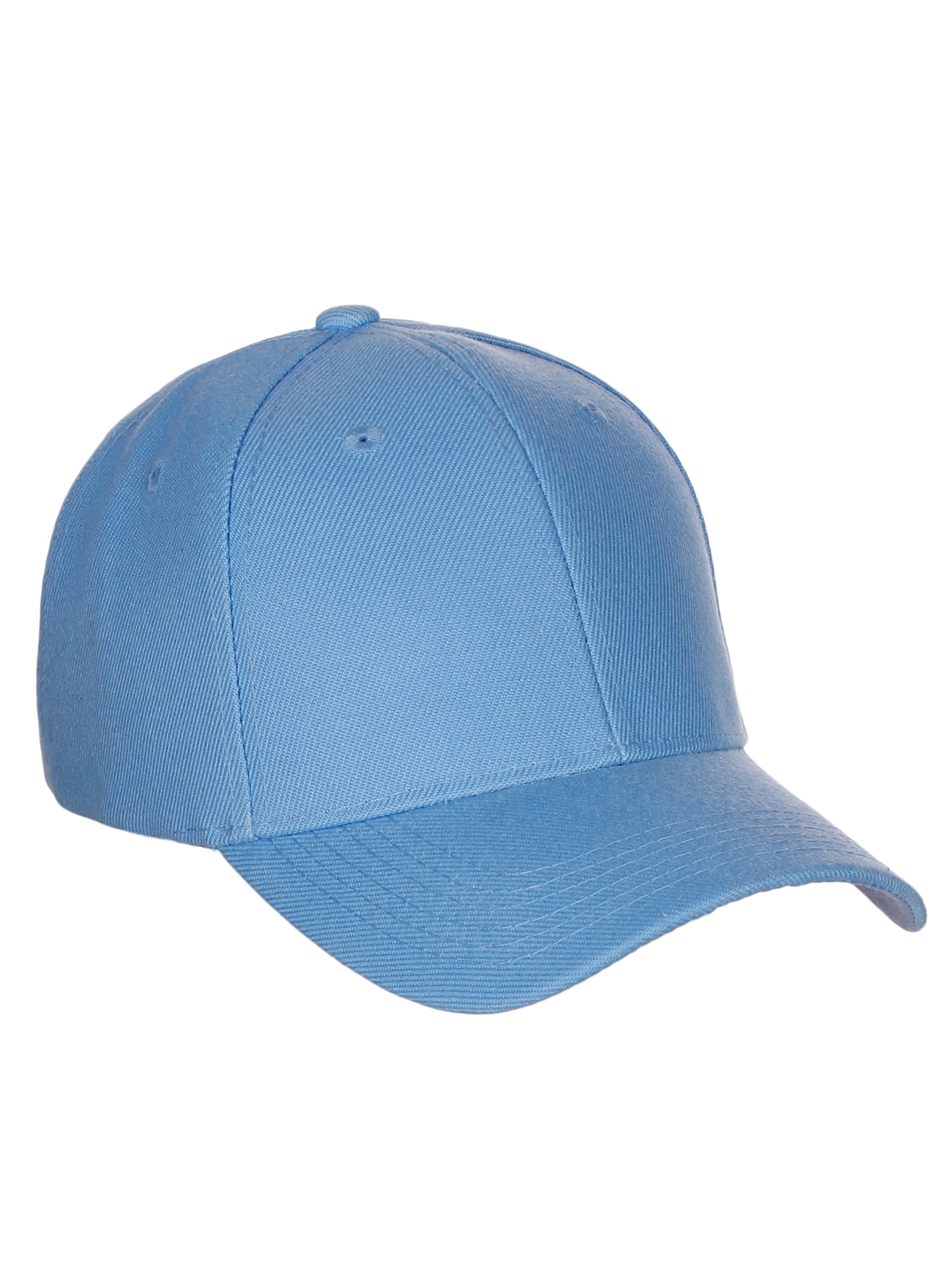 D&I Basic Baseball Cap Adjustable Closure Curved Visor Hat-Sky Blue ...
