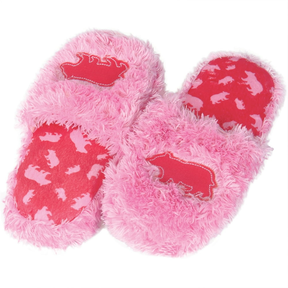 Lazy One - Bear Fuzzy Adult Spa Slippers - Large - Walmart.com ...