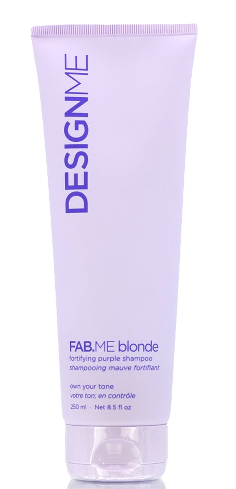 Design.Me Fab.Me Blonde Fortifying Purple Shampoo - 8.5 oz - Walmart.com