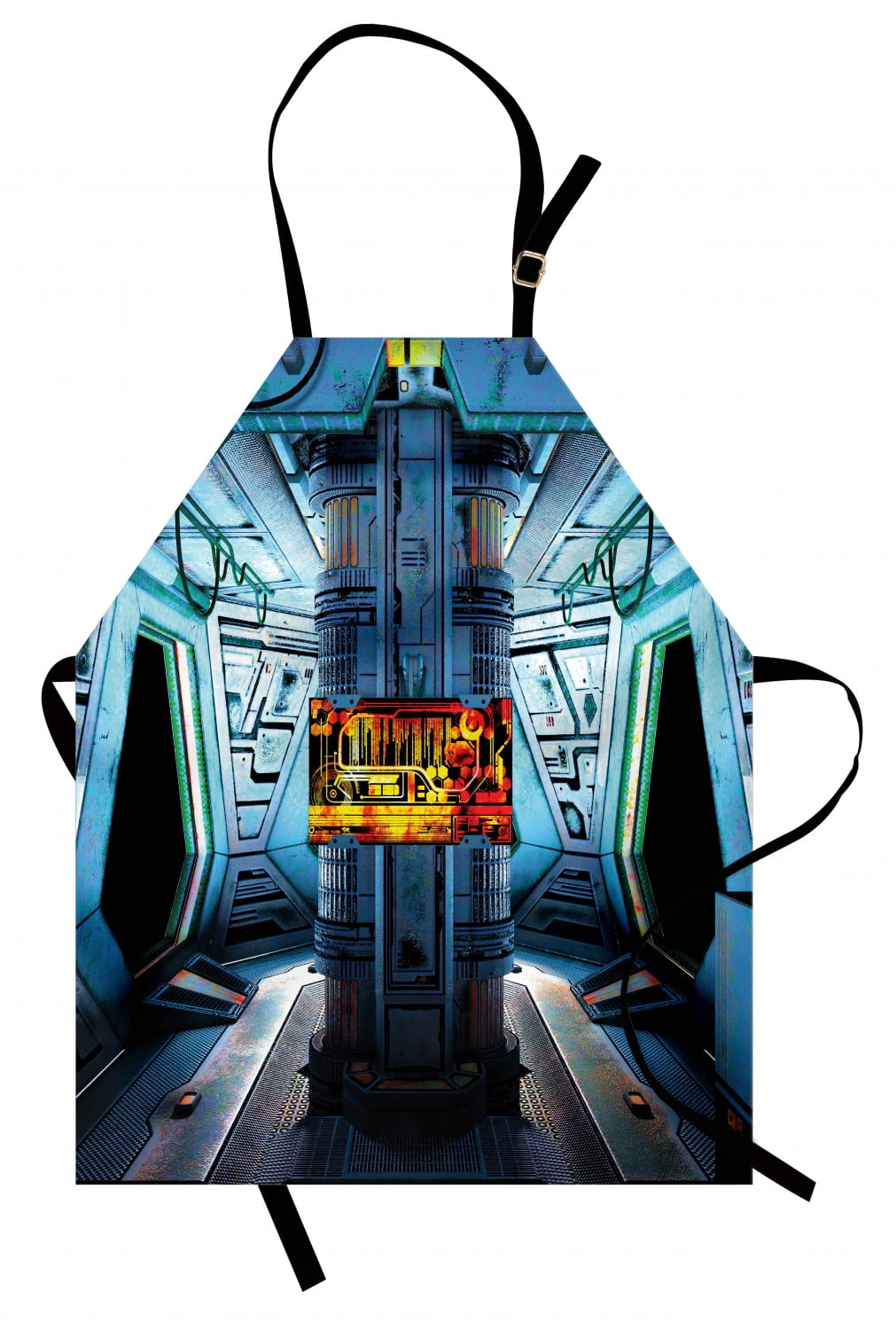 Outer Space Apron Space Ship Station Base Control Room Technology ...