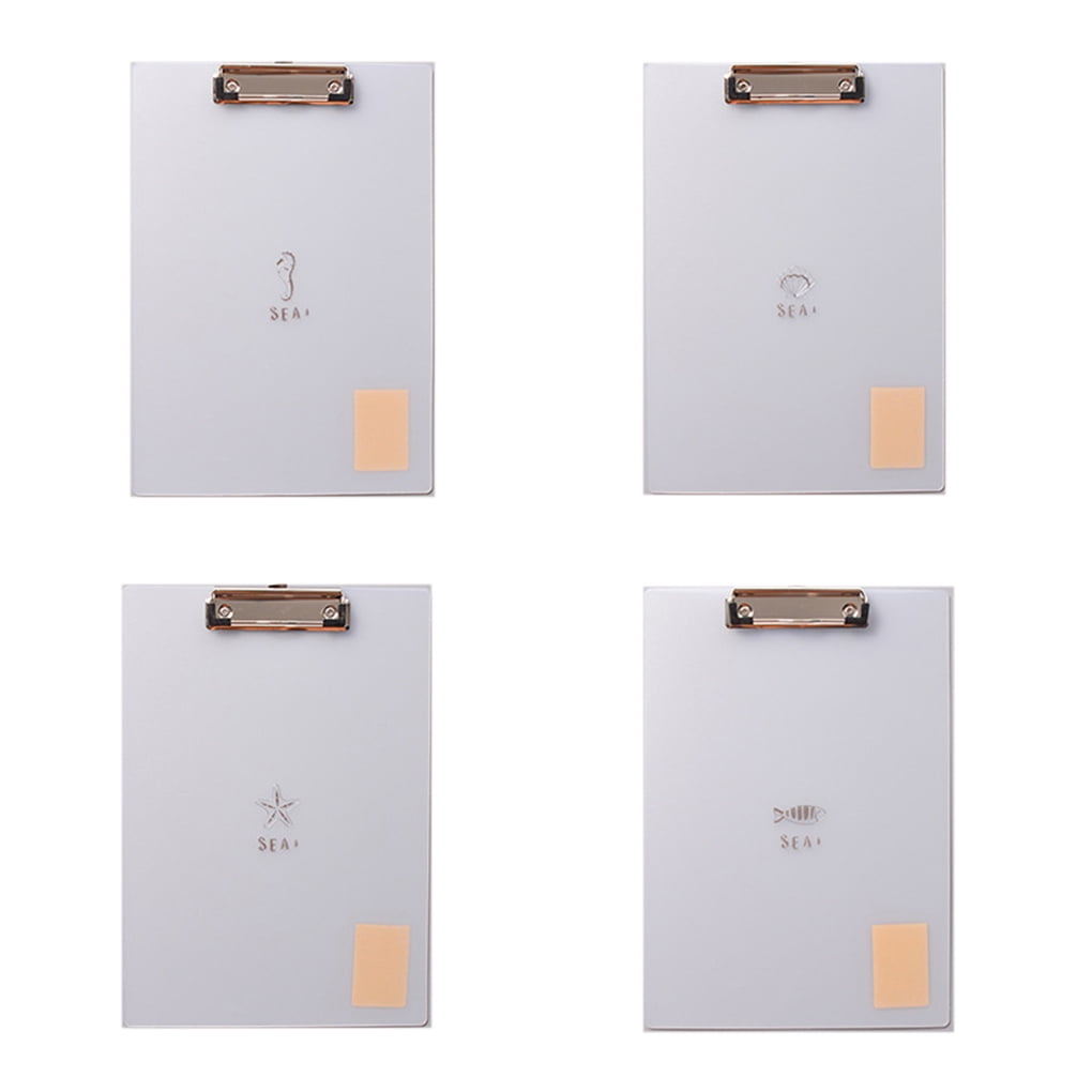 outdoorline Multi-function A4 Transparent Clipboard Clip Hardboard ...