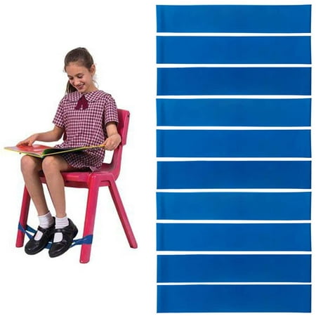 HEIBIN10 PCS Chair Bands for Kids with Fidgety Feet Thick Natural Latex ...