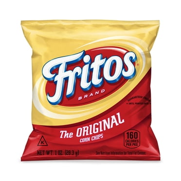 Fritos Original Corn Chips, Snack Size, 2 oz, 64 count - Walmart.com