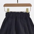 Black Kids Girl Boy Thin Flare Bell Bottom Basic Boot Cut Leg Long ...