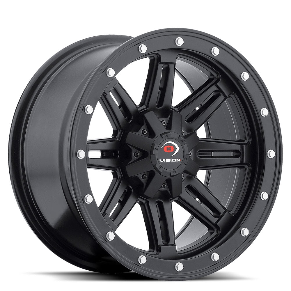 Buy Vision Wheels 12x7 12 Inches Black Rim Five-Fifty Online at Lowest ...