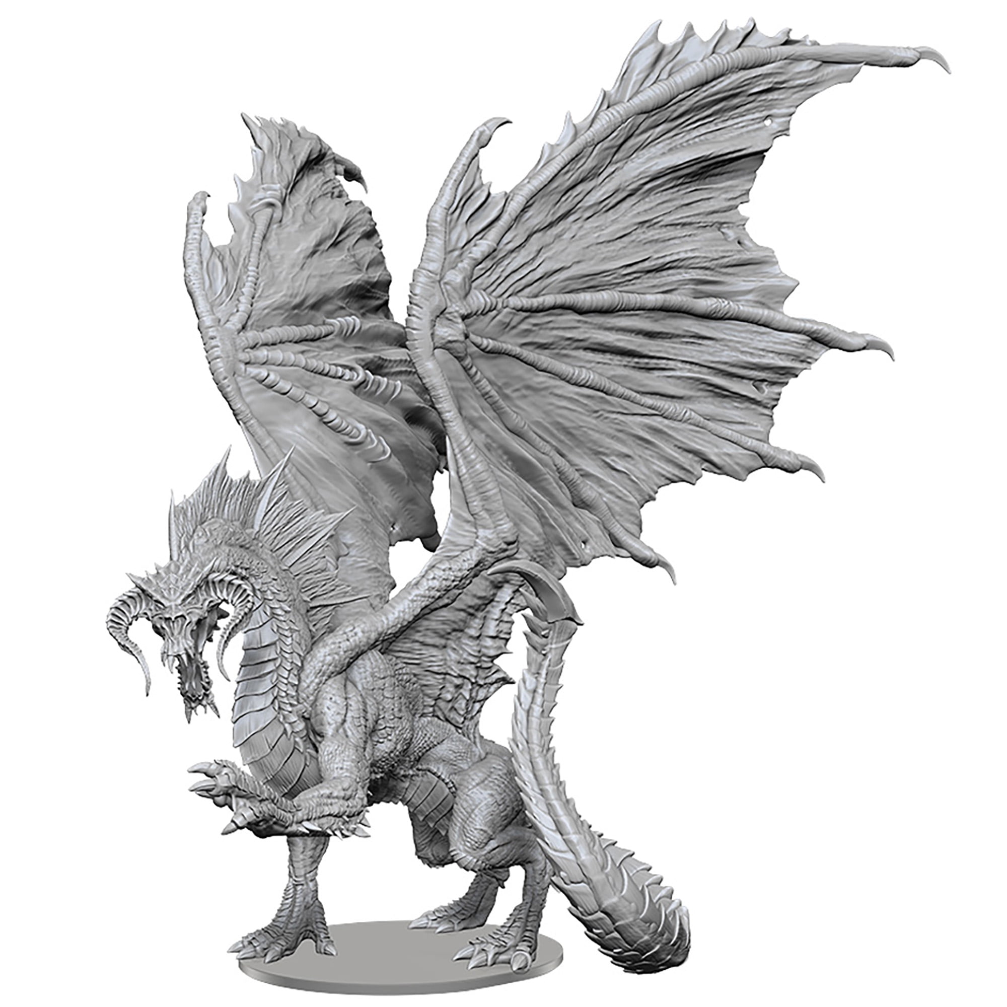 D&D Nolzur's Marvelous Miniatures: Adult Black Dragon - Unpainted ...