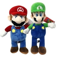 "Super Mario and Luigi 12"" Licensed Plush Stuffed Character Dolls Set ...