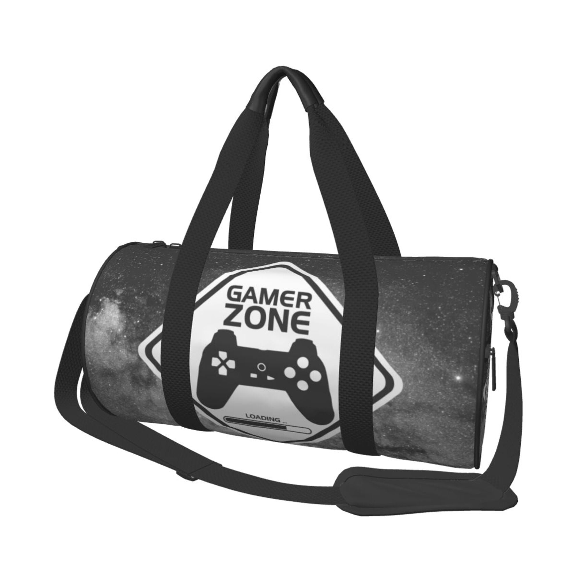 ZICANCN Gamer Zone Gray Sign Travel Duffle Bag, Sports Tote Gym Bag ...