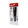 Hyper Tough 150 Lumen Rubber LED Black Flashlight - Batteries Included ...