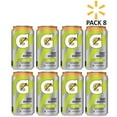 Gatorade Thirst Quencher, 11.6oz Cans, BUNDLE with Pack of 8 (Lemon ...