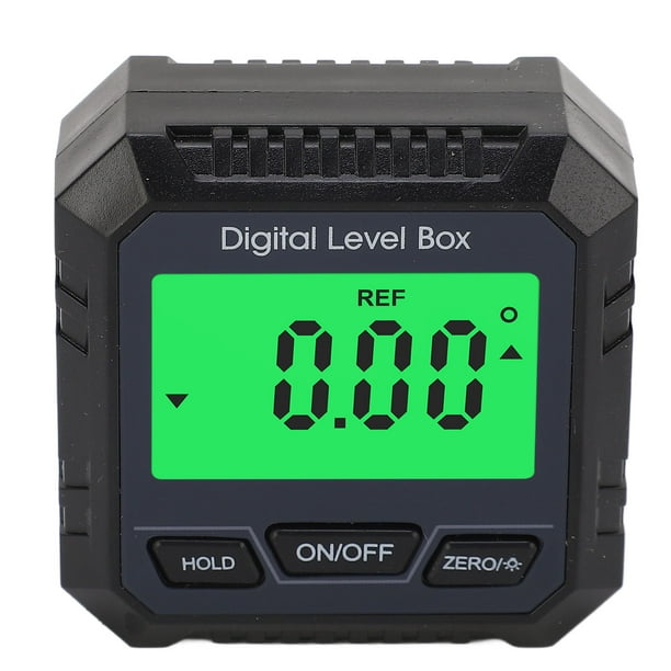 Digital Angle Finder, Protractor Inclinometer With Base LCD Display Data Hold IP54 Dust Water ...