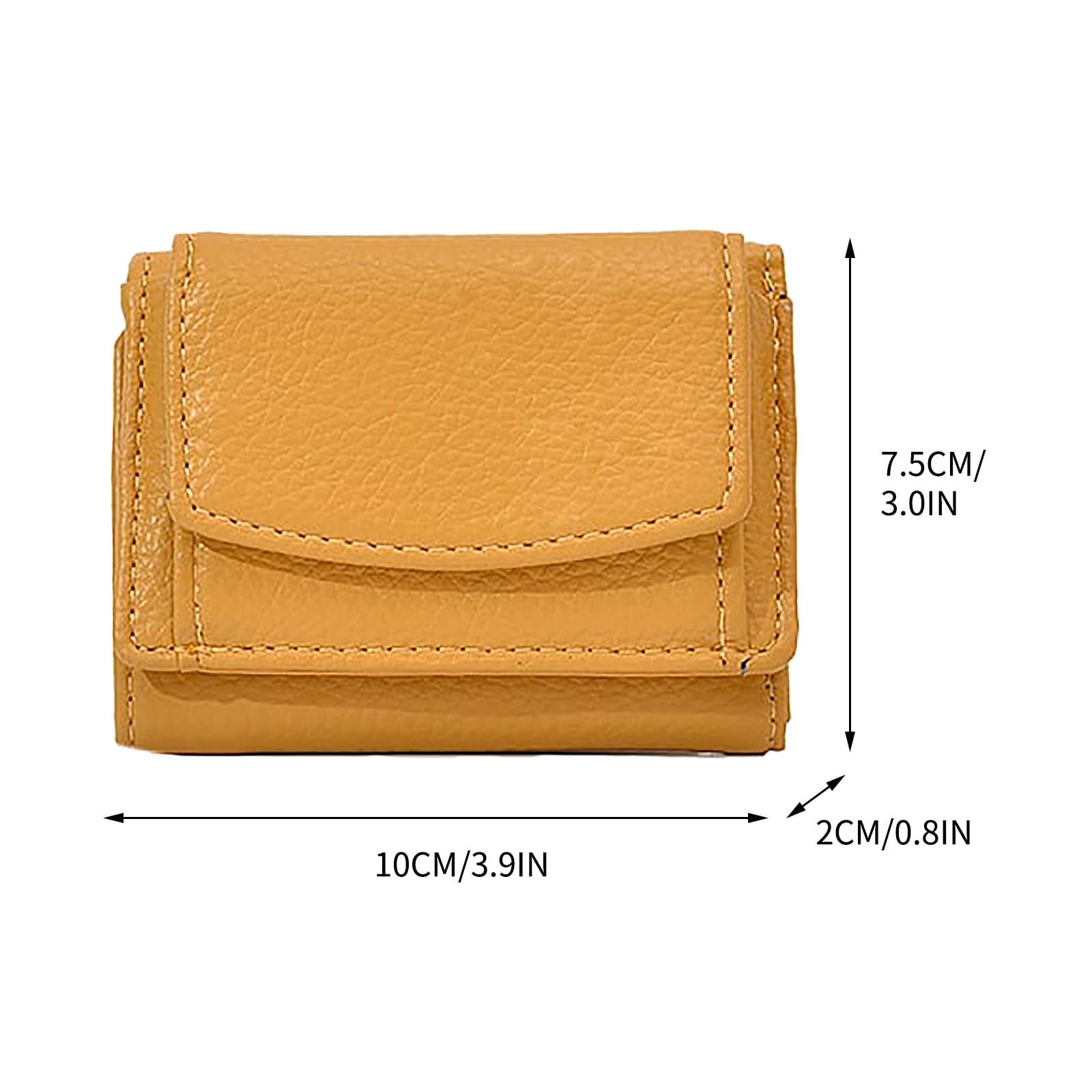XMMSWDLA Wallet Mini Small Wallet Women'S Ultra-Thin Top Layer ...