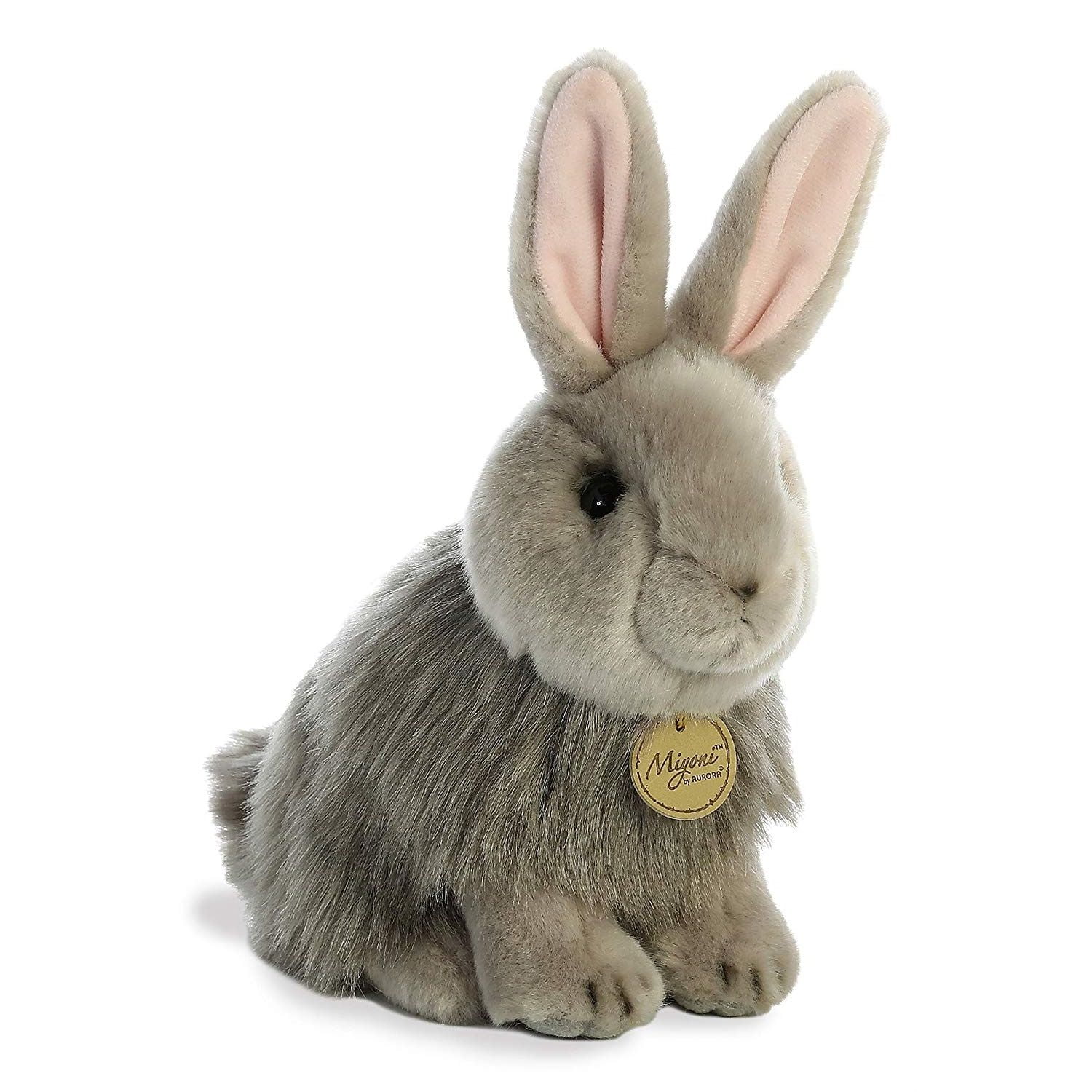Aurora Miyoni - 10" Angora Rabbit Grey - Walmart.com - Walmart.com
