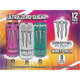( 12 Cans) Monster Energy, Ultra VP, Ultra Ruby Red, Zero Ultra, Ultra ...